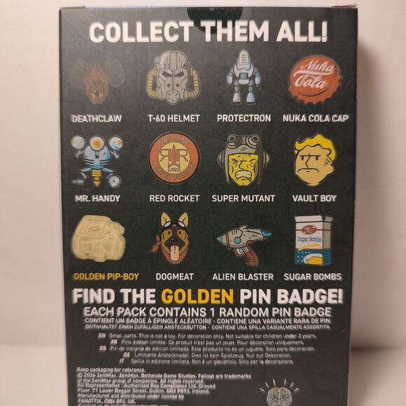 Bethesda | Jewelry | Fallout Nuka Cola Cap Enamel Pin Official Bethesda ...